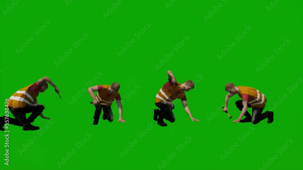 green screen, key, animation, avatar, 4k, view, stance, screen ...