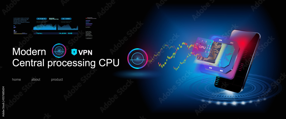 Cyber systems and security. Microprocessor of the future. Heavy duty ...