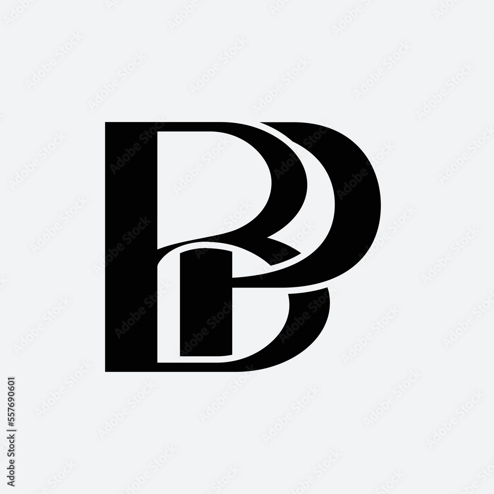 Initial letter BP logo design creative modern symbol icon Stock Vector ...