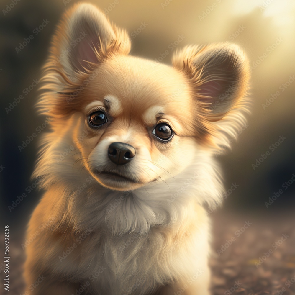Cute Dogs Card Background Wallpaper Texture Overlay Art For Print Print ...