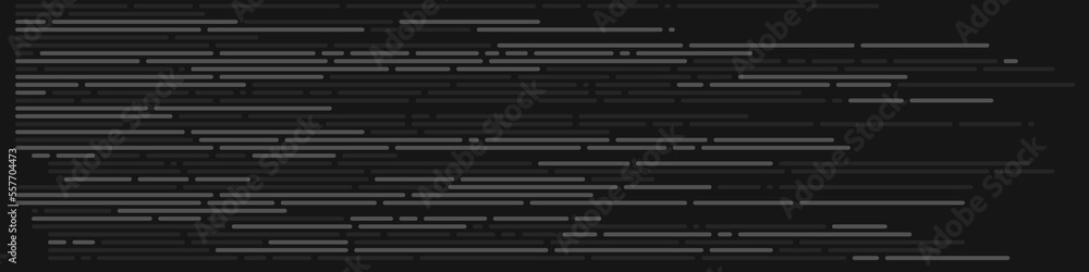 Code on screen vector illustration, flat cartoon coding lines ...