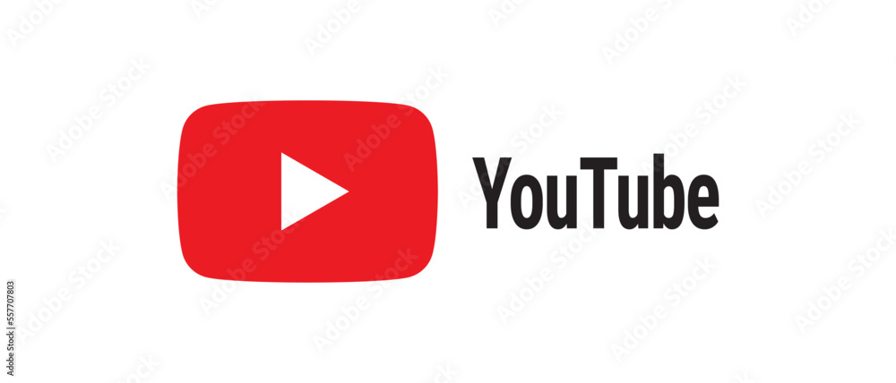 Youtube logo vector editorial app icons Stock Vector | Adobe Stock