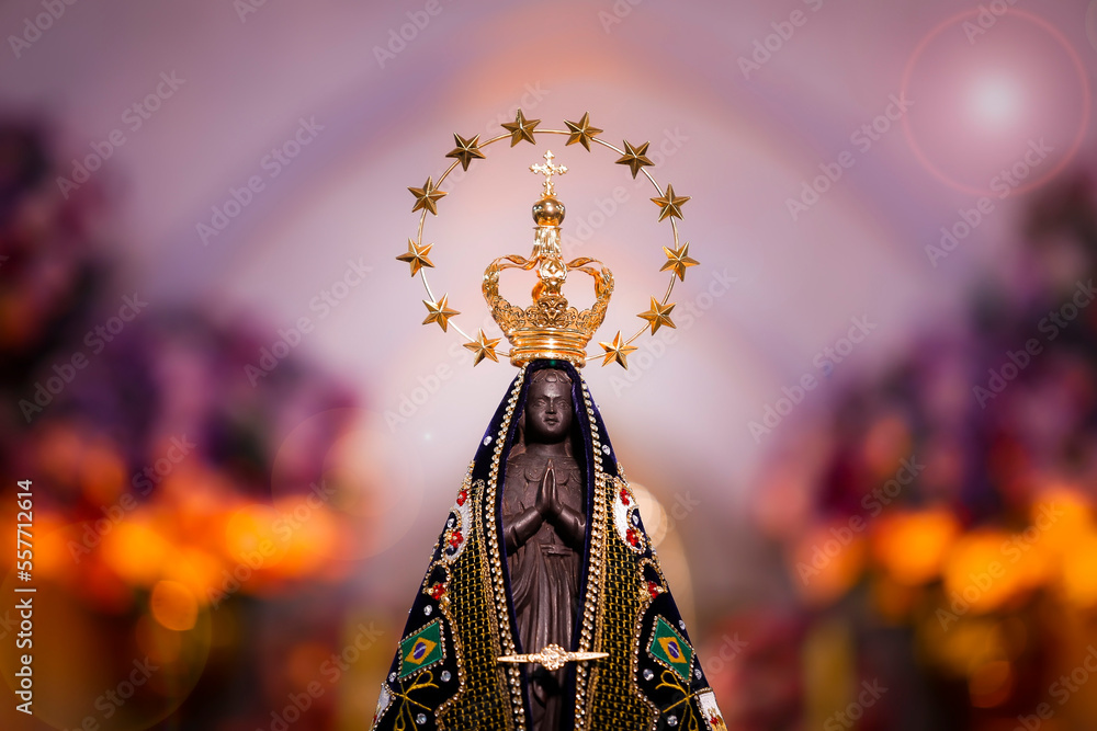 Image of Our Lady of Aparecida - Statue of the image of Our Lady of ...