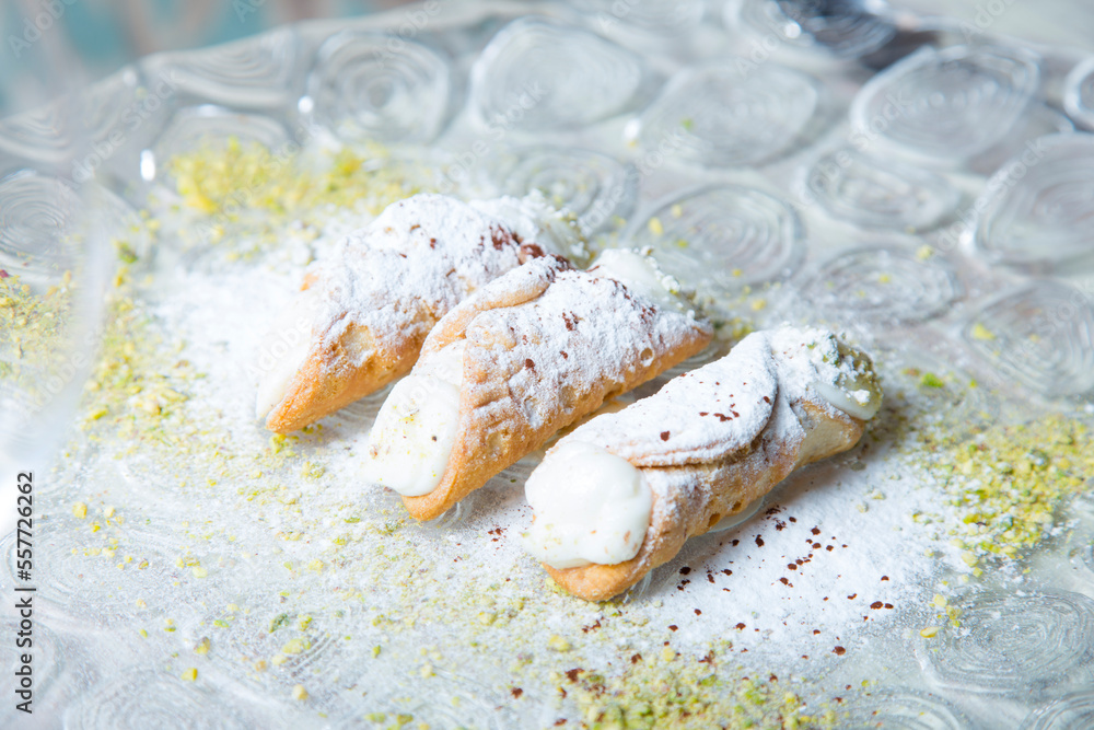The cannolo is a typical sweet from the Italian region of Sicily, where ...