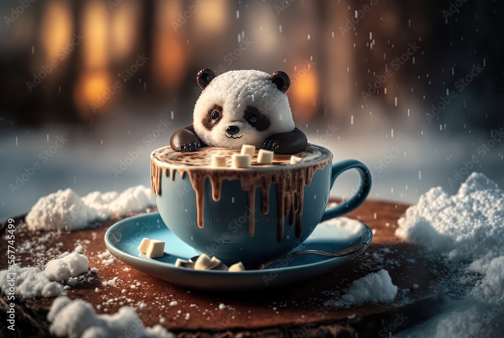 Panda Latte