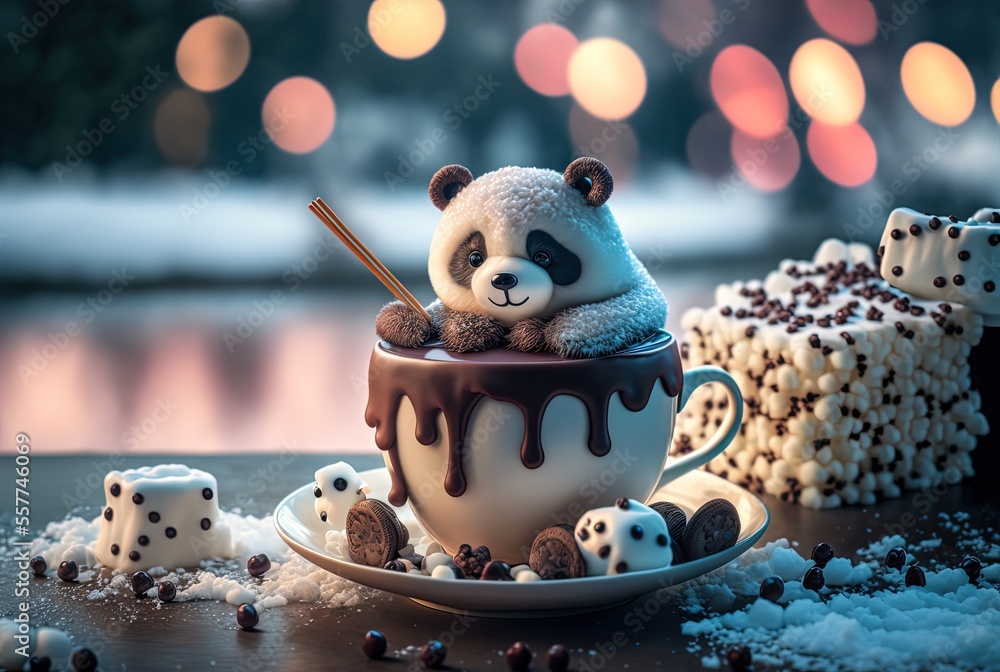 Panda Latte