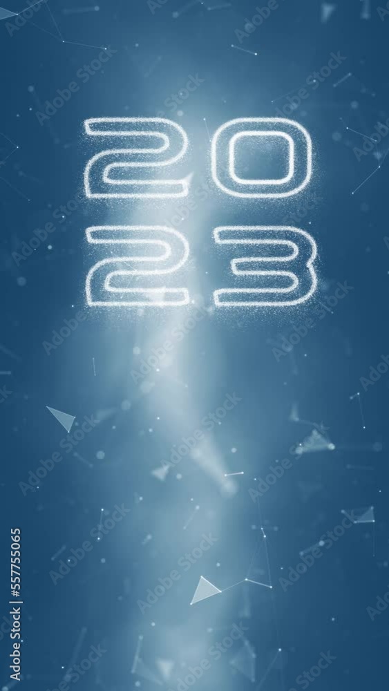 Wideo Stock: Conceptual digital data cyberspace technology in the year ...