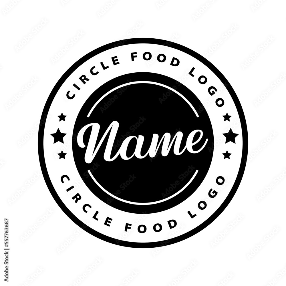 stamp on a white background, Logo retro, logo de negocio, logo de ...