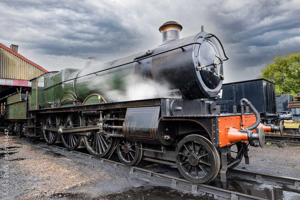 Poster old British steam locomotive – Wall Art | UkPosters