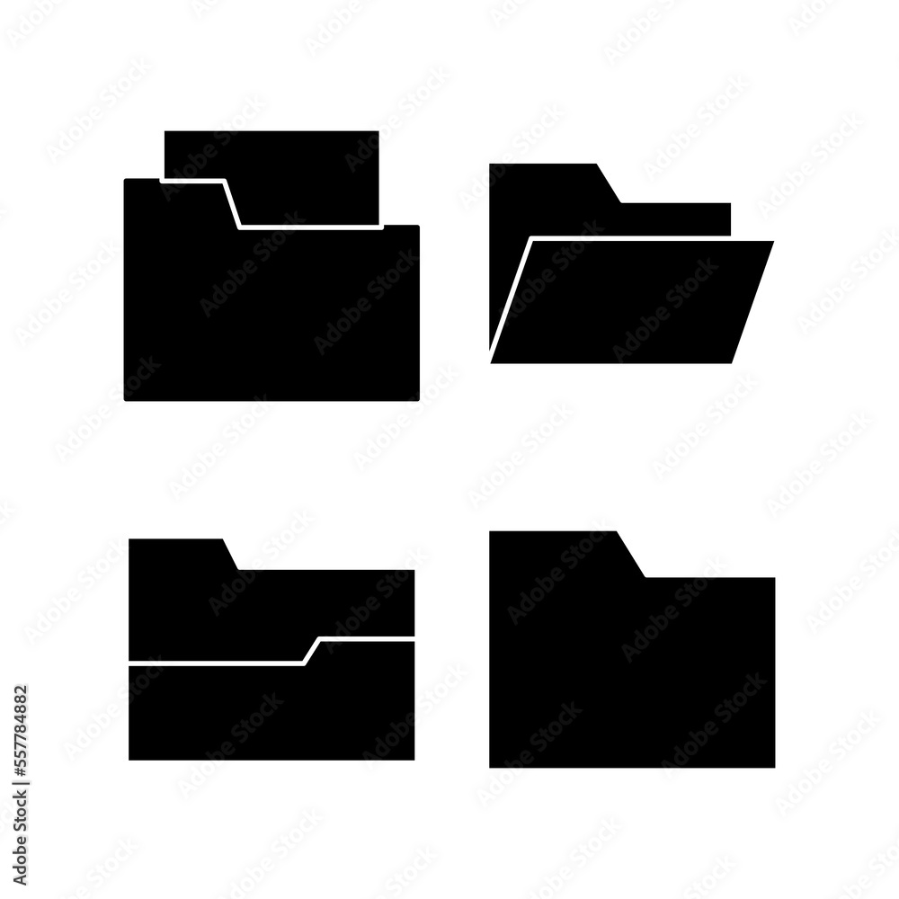 Folder icon vector for web and mobile app. folder sign and symbol Stock ...