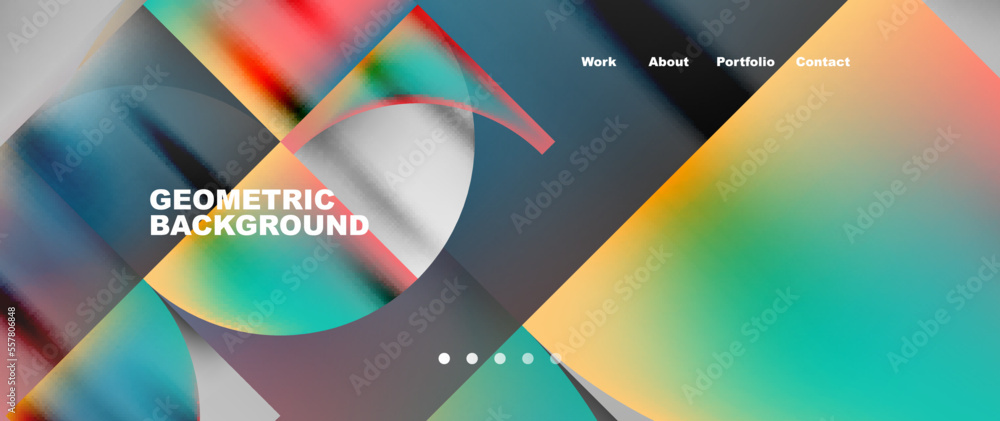 Circles and round elements abstract background design for wallpaper ...