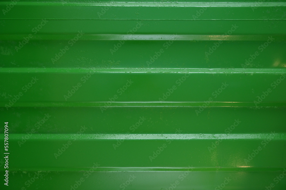 green container metal textured background for interior design Stock ...