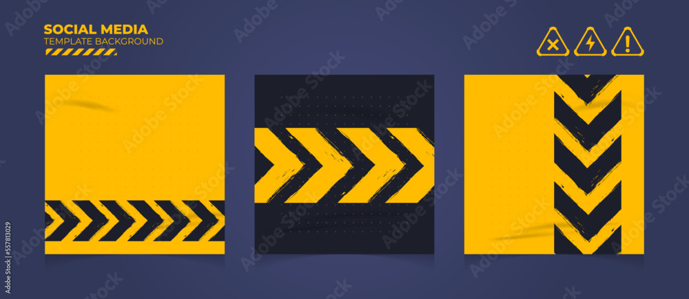 Social media post template background vector, editable post template ...