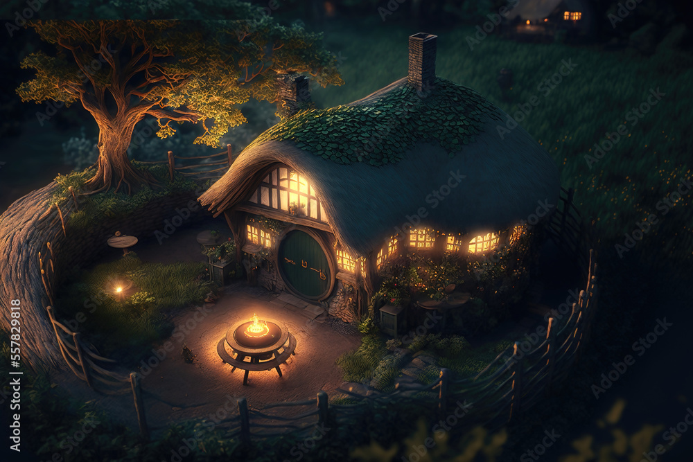 Lord Of The Rings Tree Houses