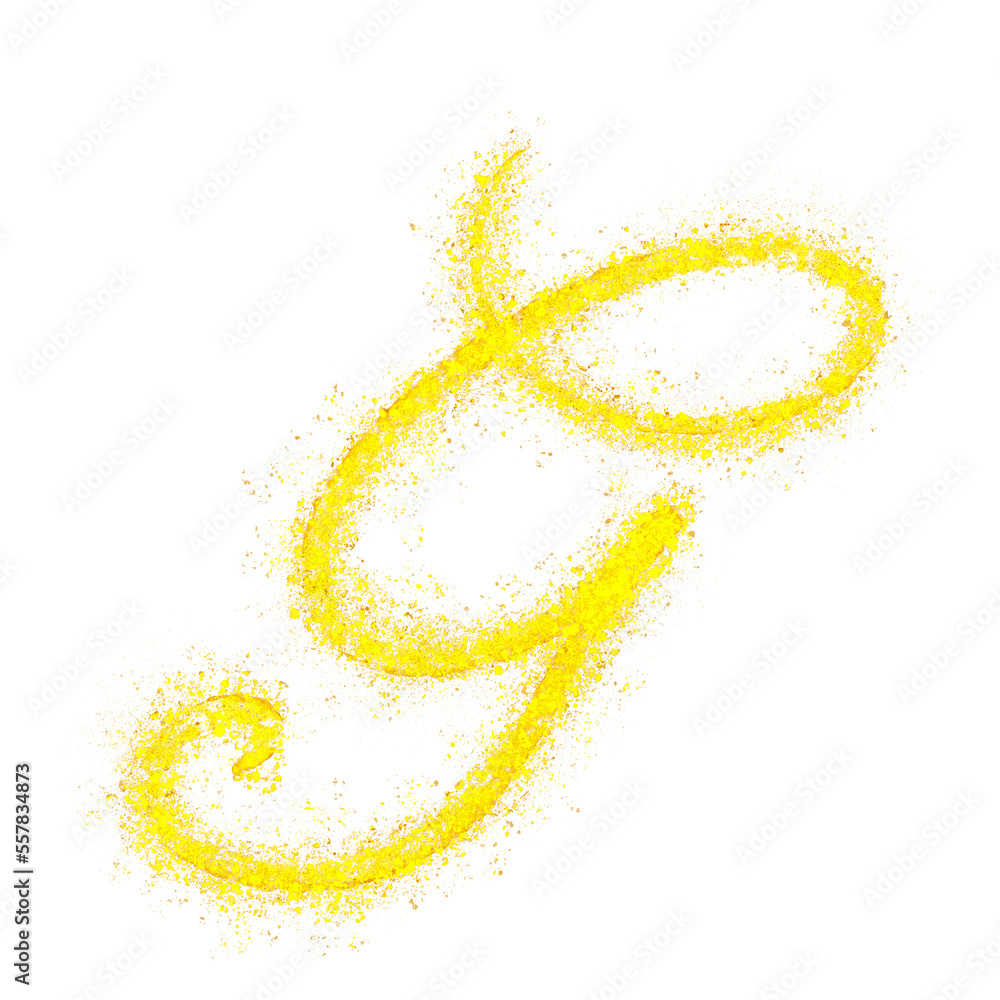 Gold Glitter Alphabet G Stock Illustration | Adobe Stock