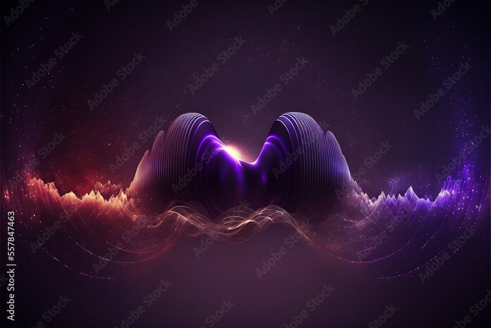 Generative AI, incredible fantastic backdrop, abstract background ...