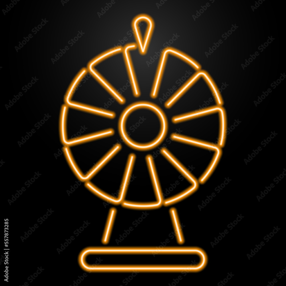 fortune neon sign, modern glowing banner design, colorful modern design ...