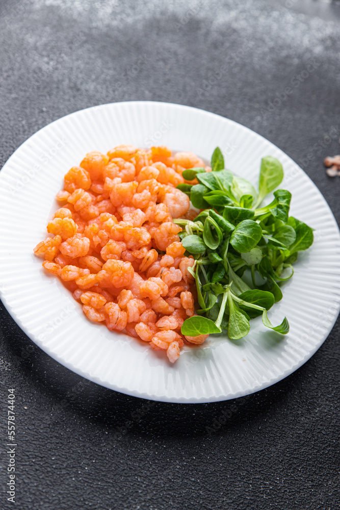 shrimp small prawn spicy cocktail seafood meal food snack on the table ...