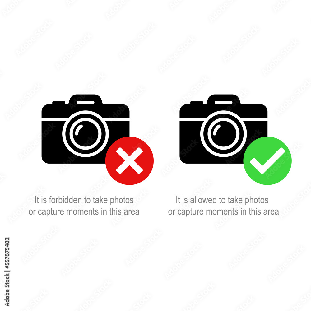No photograph vector sign. Suitable for design element of signs ...