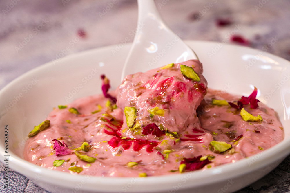 Shrikhand Recipe Indian Dessert Stock Photo | Adobe Stock