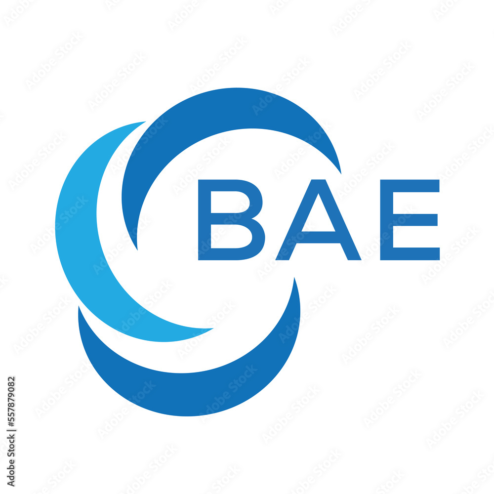BAE Letter logo design template vector. BAE Business abstract ...