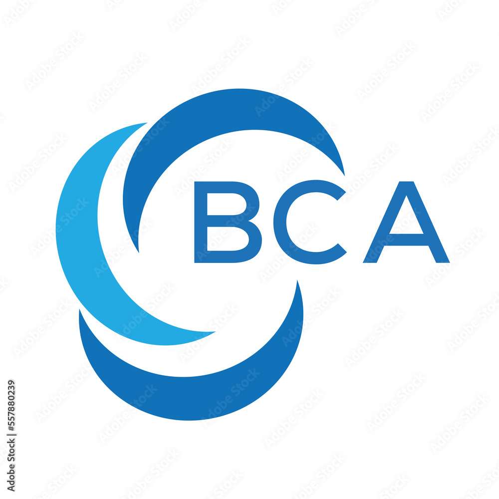 BCA Letter logo design template vector. BCA Business abstract ...