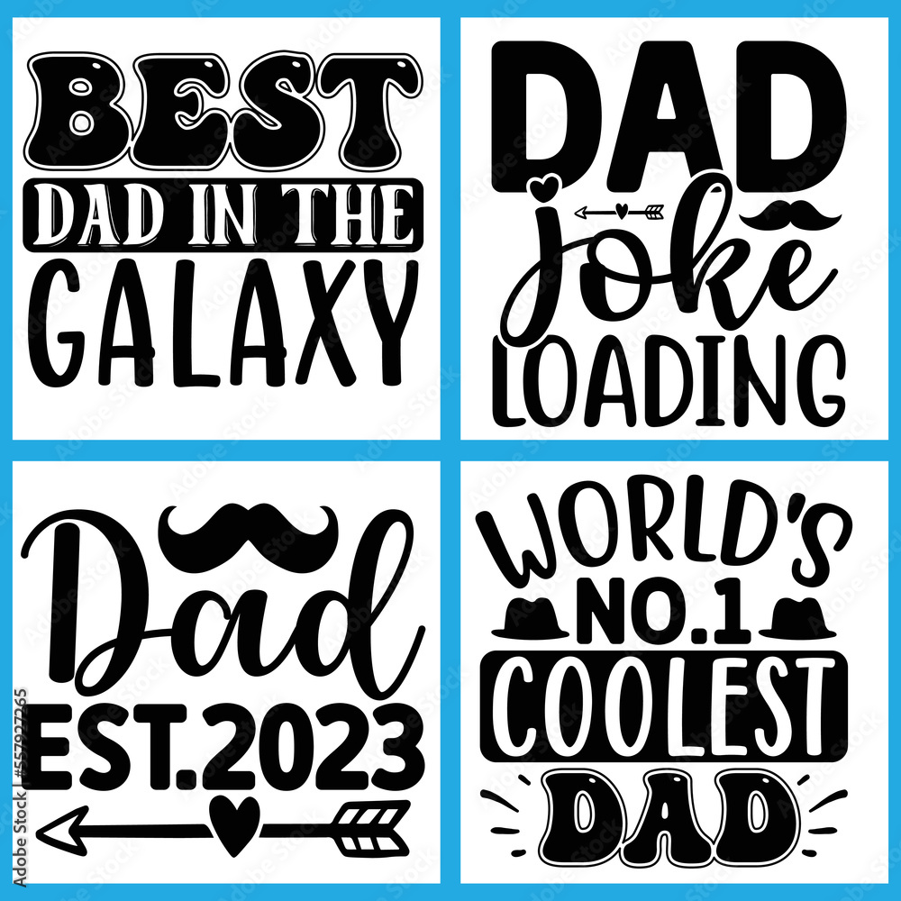 Dad Life Svg Bundle vector file Stock Vector | Adobe Stock