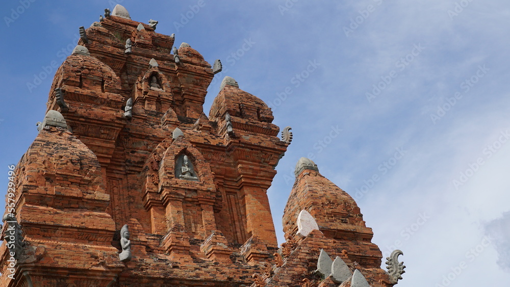Po Klong Garai Temple In Ninh Thuan Province, Vietnam. Po Klong Garai ...