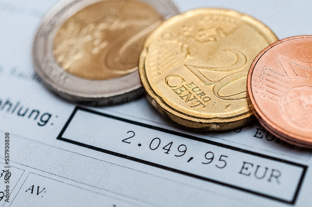 Verdienstabrechnung - Einkommen - Lohnabrechnung - Gehaltsabrechnung ...