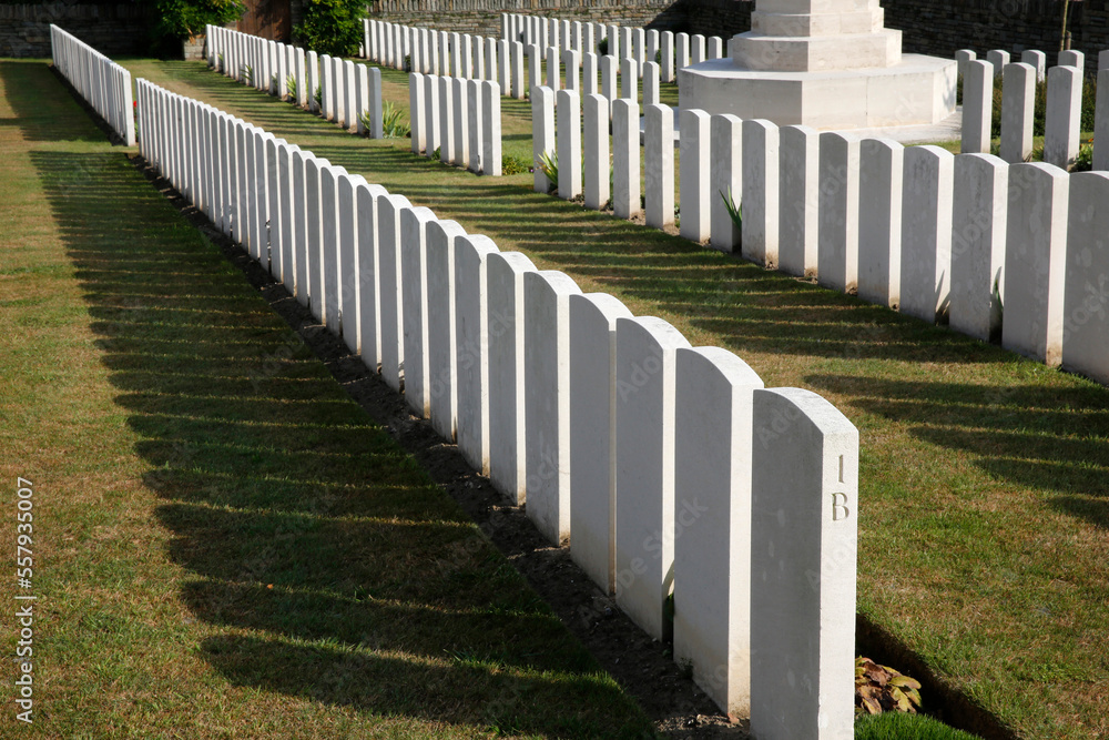 Poster Level Crossing cemetery, designed by Sir Reginald Blomfield ...