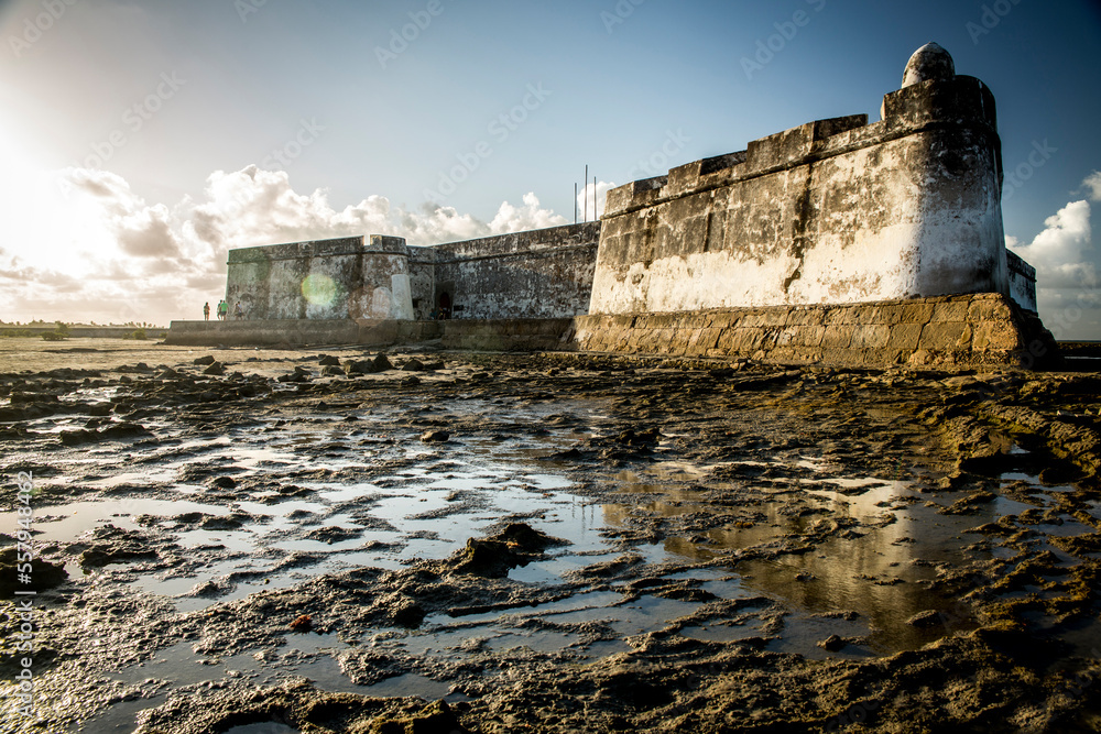 Reis Magos Fort, historic military building | Tourist point of Natal ...