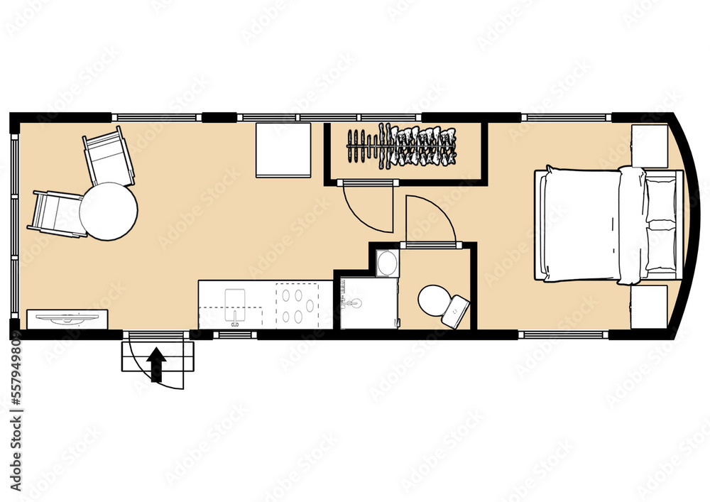 Travel trailer floor plans. Popular travel trailer floorplan. Floorplan ...