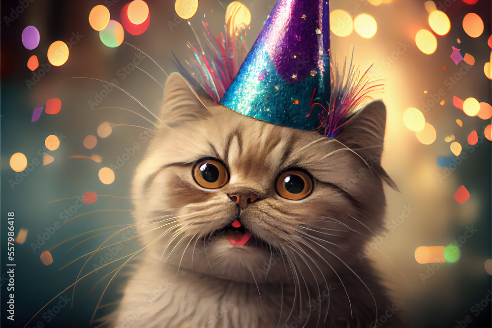 Party Time Cat
