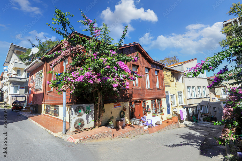 Istanbul - Turkey 05 September 2021 Kinali island, one of the most ...
