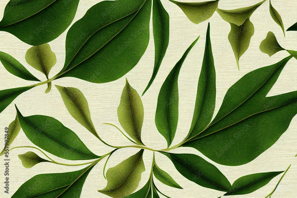 Ginkgo leaf repeating pattern. A never-ending forest of leafy greens ... Ginkgo leaf repeating pattern. A never-ending forest of leafy greens ...