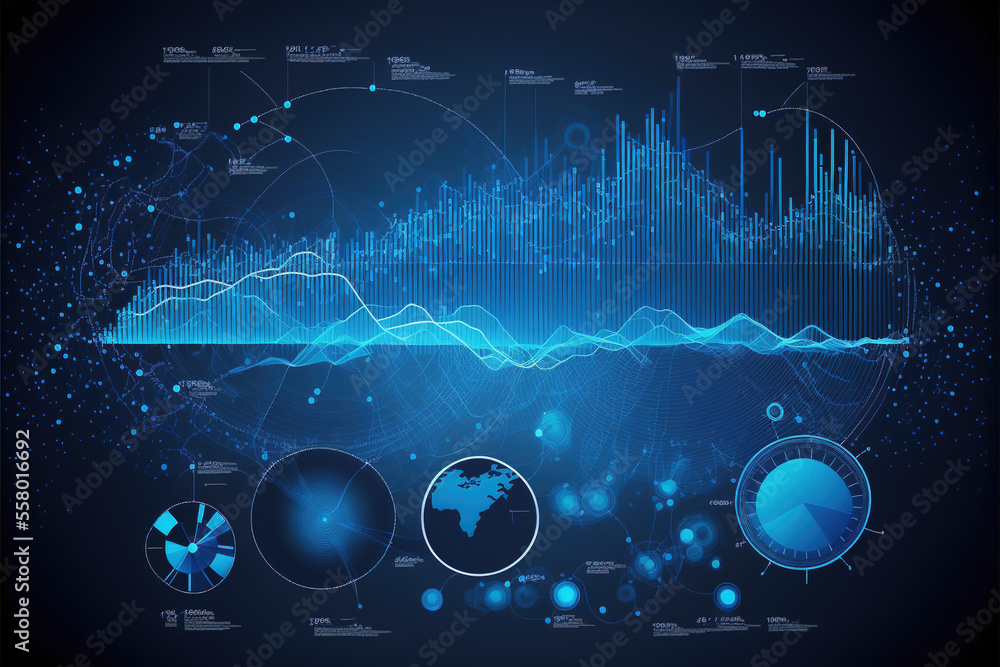 Ilustração do Stock: Business data analysis and analytics of customers ...