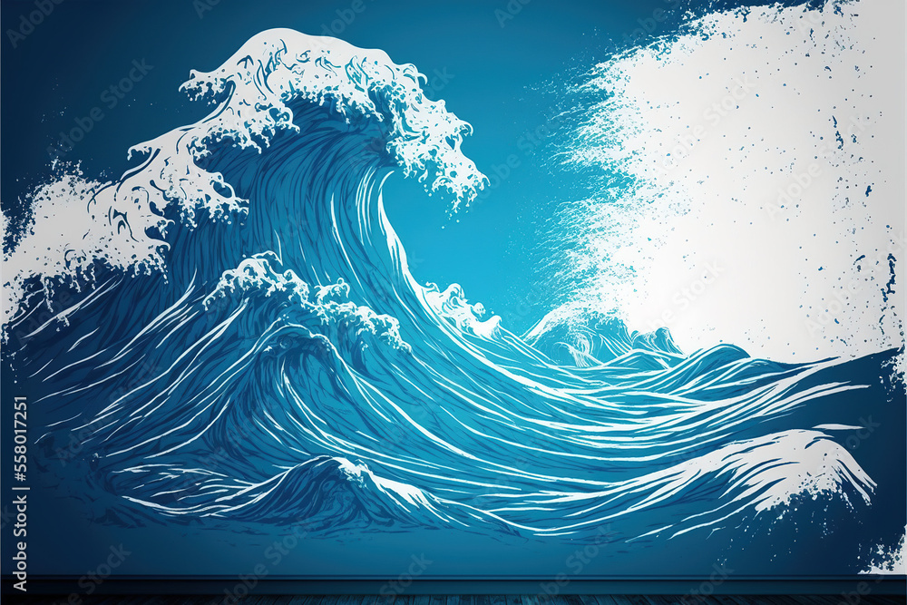 Naval Ship Military Technology Radar Navy Ocean Blue Background ...