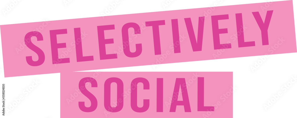 Vector design with words and rectangular shapes in pink and fuchsia ...