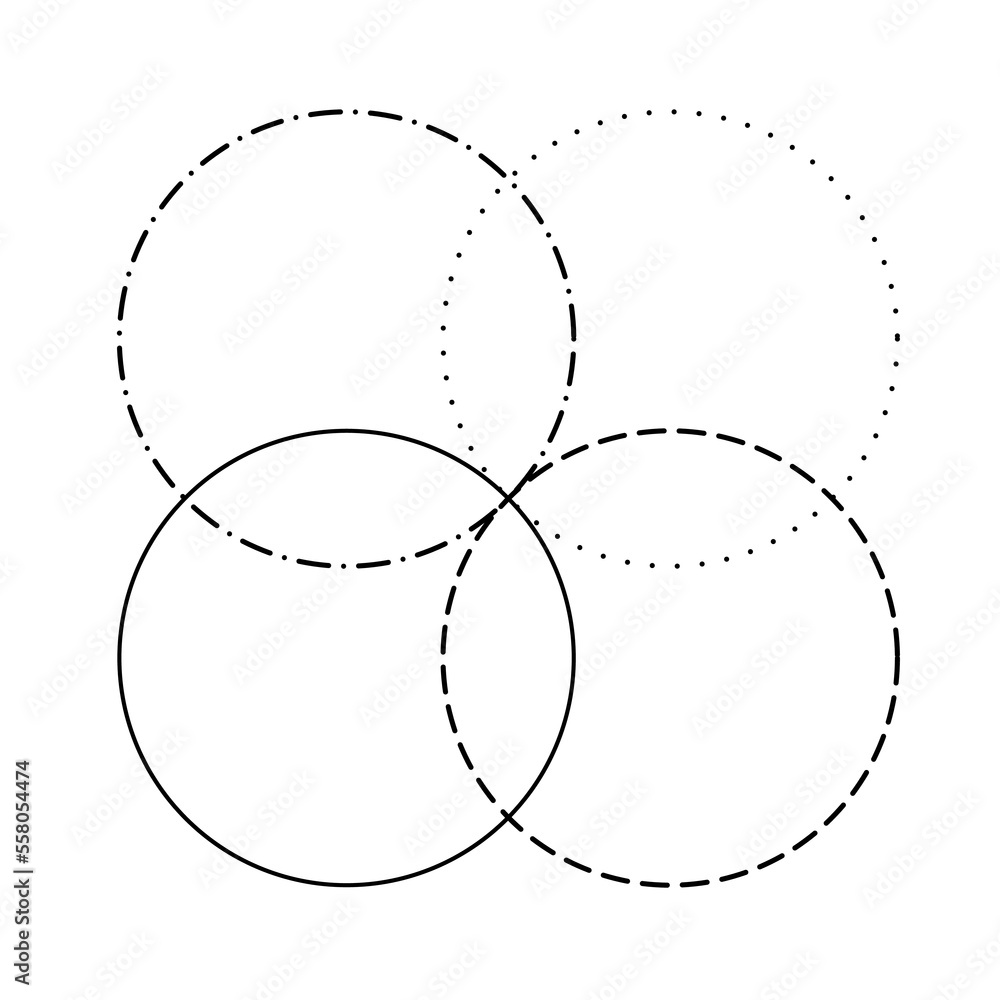 Venn Diagram Blank Merge Four Dash Line And Dotted Line Circles Chart Venn Diagram Blank Merge Four Dash Line And Dotted Line Circles Chart