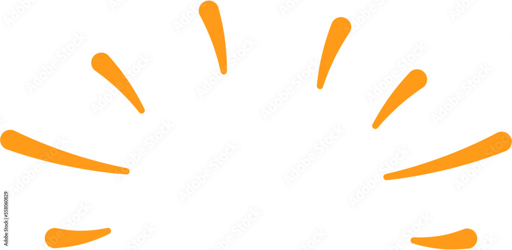 Emphasis Line Accent Decorative Element Stock Vector | Adobe Stock