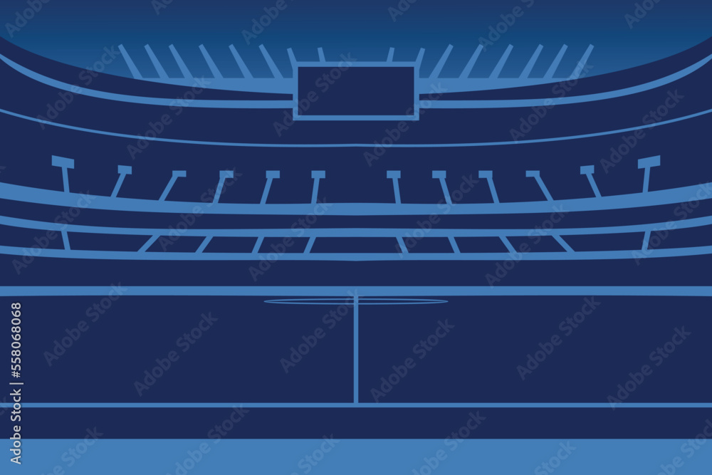 Soccer stadiums buildings. stadium line drawing illustration vector ...