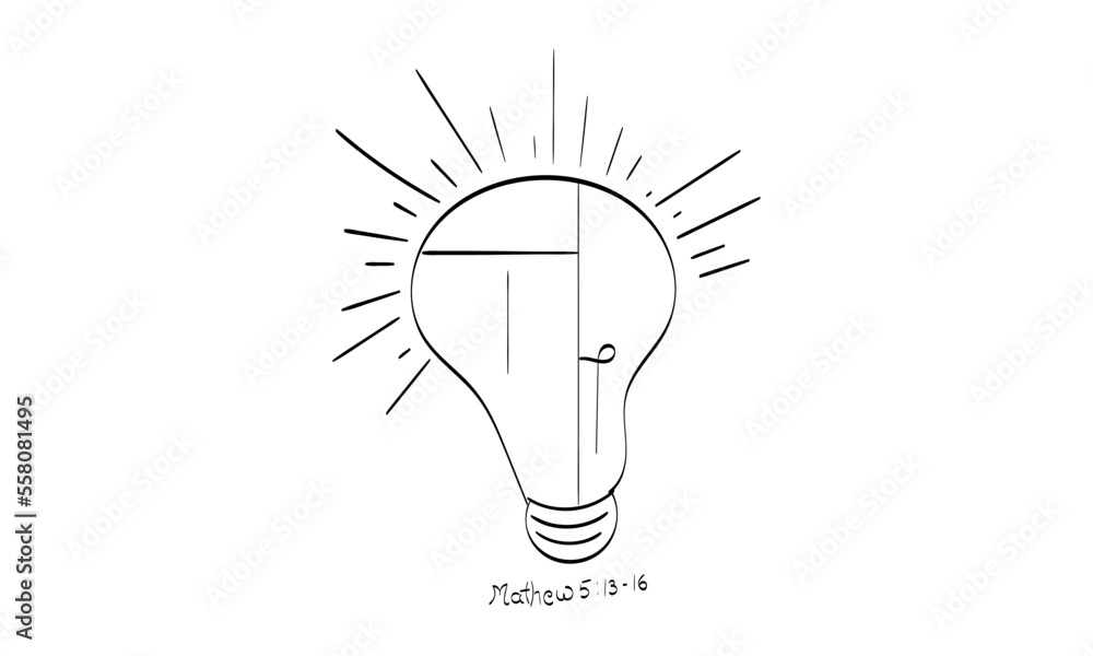 Scripture Illustration. The message of the Gospel of Jesus Christ ...