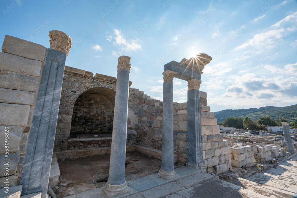 Amazing views from Knidos, which was a Greek city in ancient Caria in ...
