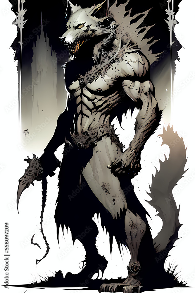 Half Human Half Wolf