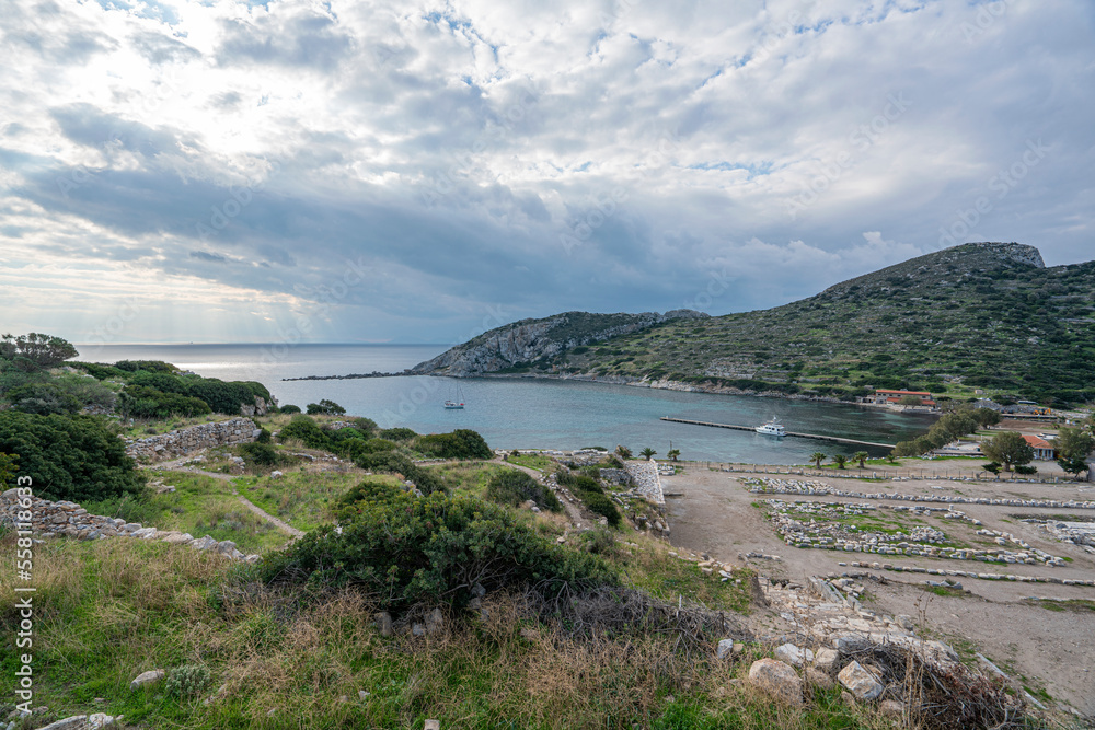 Amazing views from Knidos, which was a Greek city in ancient Caria in ...