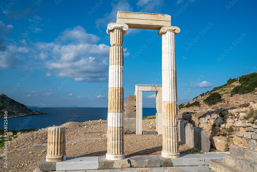 Amazing views from Knidos, which was a Greek city in ancient Caria in ...