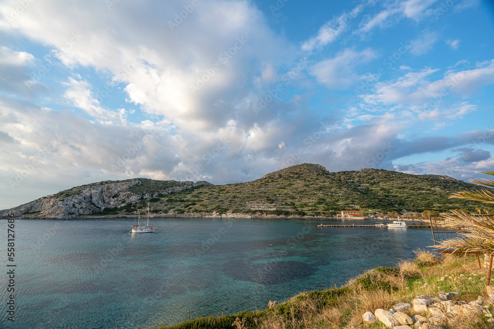 Amazing views from Knidos, which was a Greek city in ancient Caria in ...