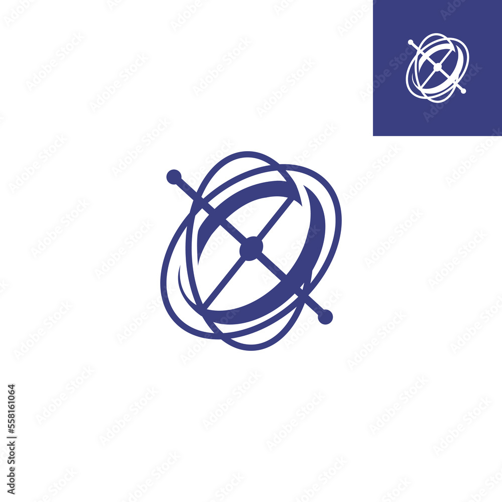 Gyroscope icon. Simple element from sensors icons collection. Creative ...