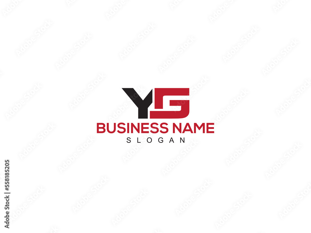 Stylish YG Letter Logo, Colorful yg Logo Icon For Company Stock Vector ...