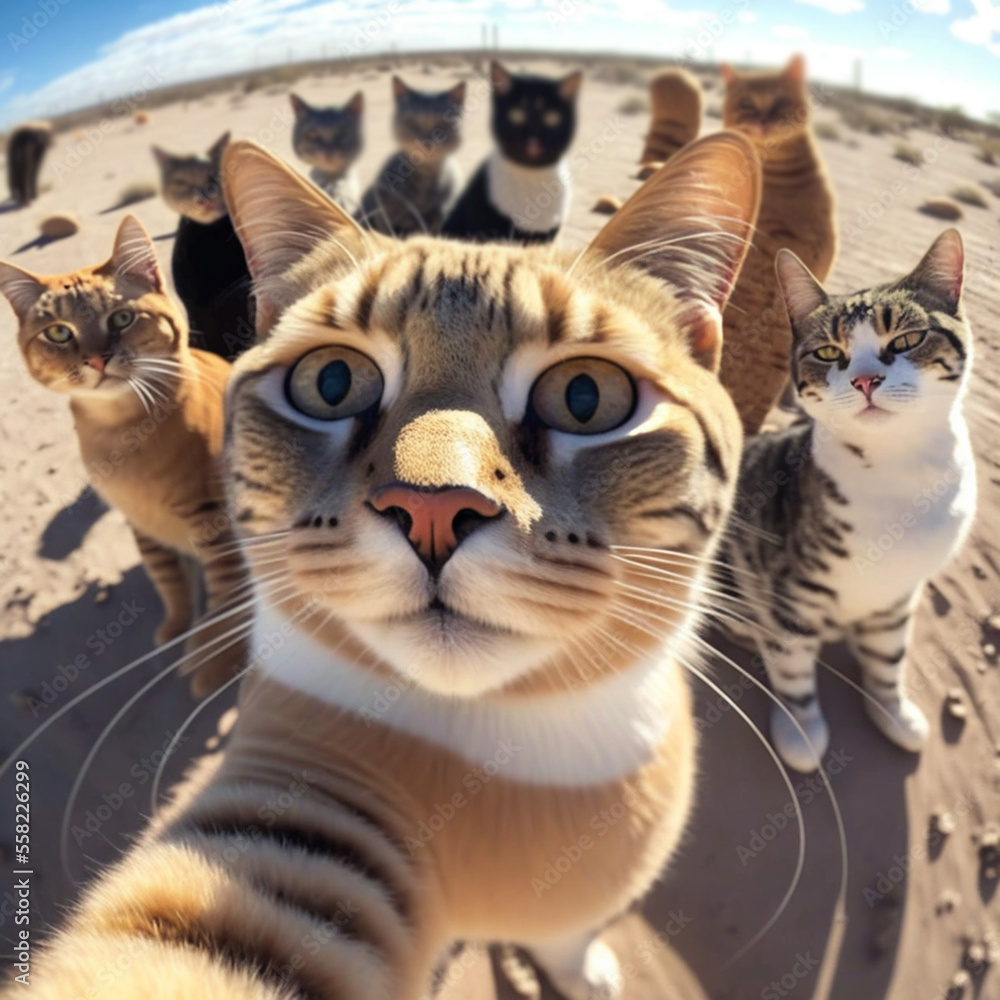 Funny Cat Selfies